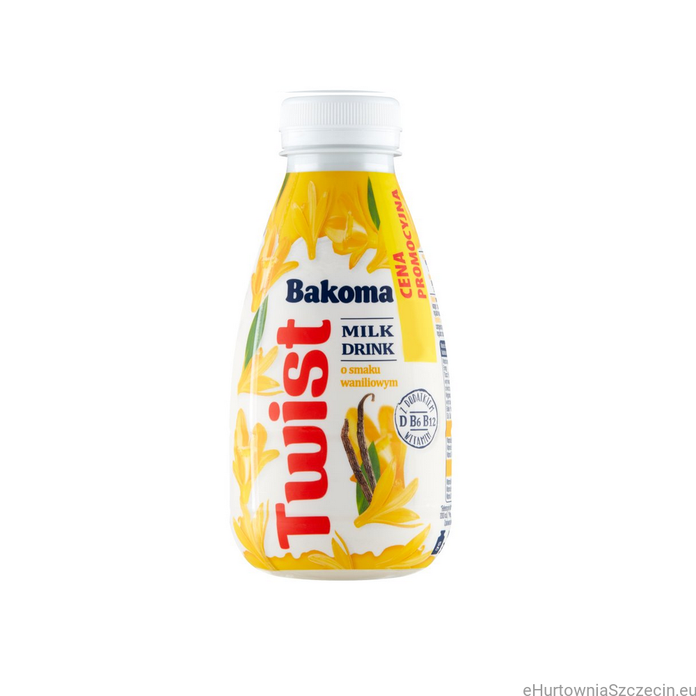 BAKOMA TWIST MILK DRINK WANILIA 380G eHurtowniaSzczecin.eu