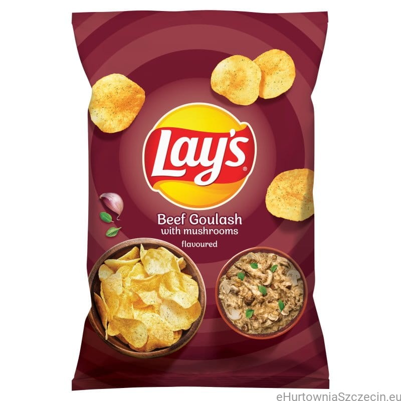 LAYS O SMAKU GULASZU WOŁOWEGO Z GRZYBAMI 200G eHurtowniaSzczecin.eu