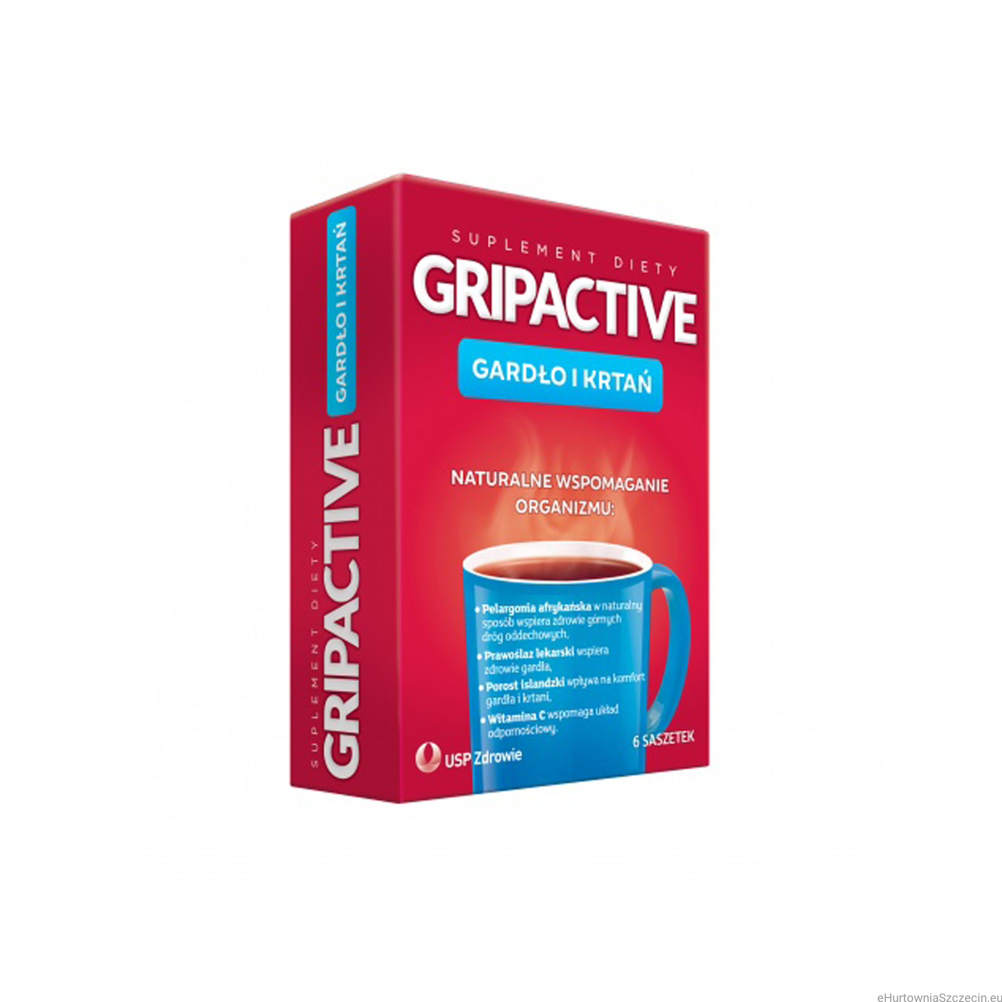 GRIPACTIVE GARDŁO I KRTAŃ 6 SASZETEKx10SZT eHurtowniaSzczecin.eu