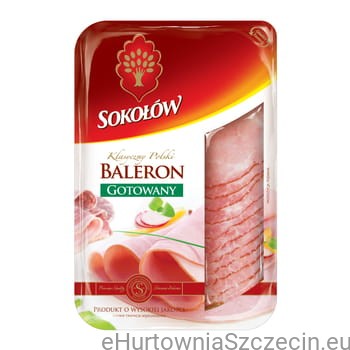 SOKOŁÓW BALERON GOTOWANY PLASTRY 100G eHurtowniaSzczecin.eu