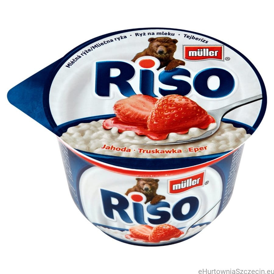 MULLER RISO DESER RYŻOWY Z TRUSKAWKAMI 200G eHurtowniaSzczecin.eu