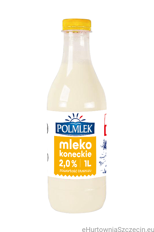 POLMLEK KONECKIE MLEKO 2% PET 1L/6SZT eHurtowniaSzczecin.eu