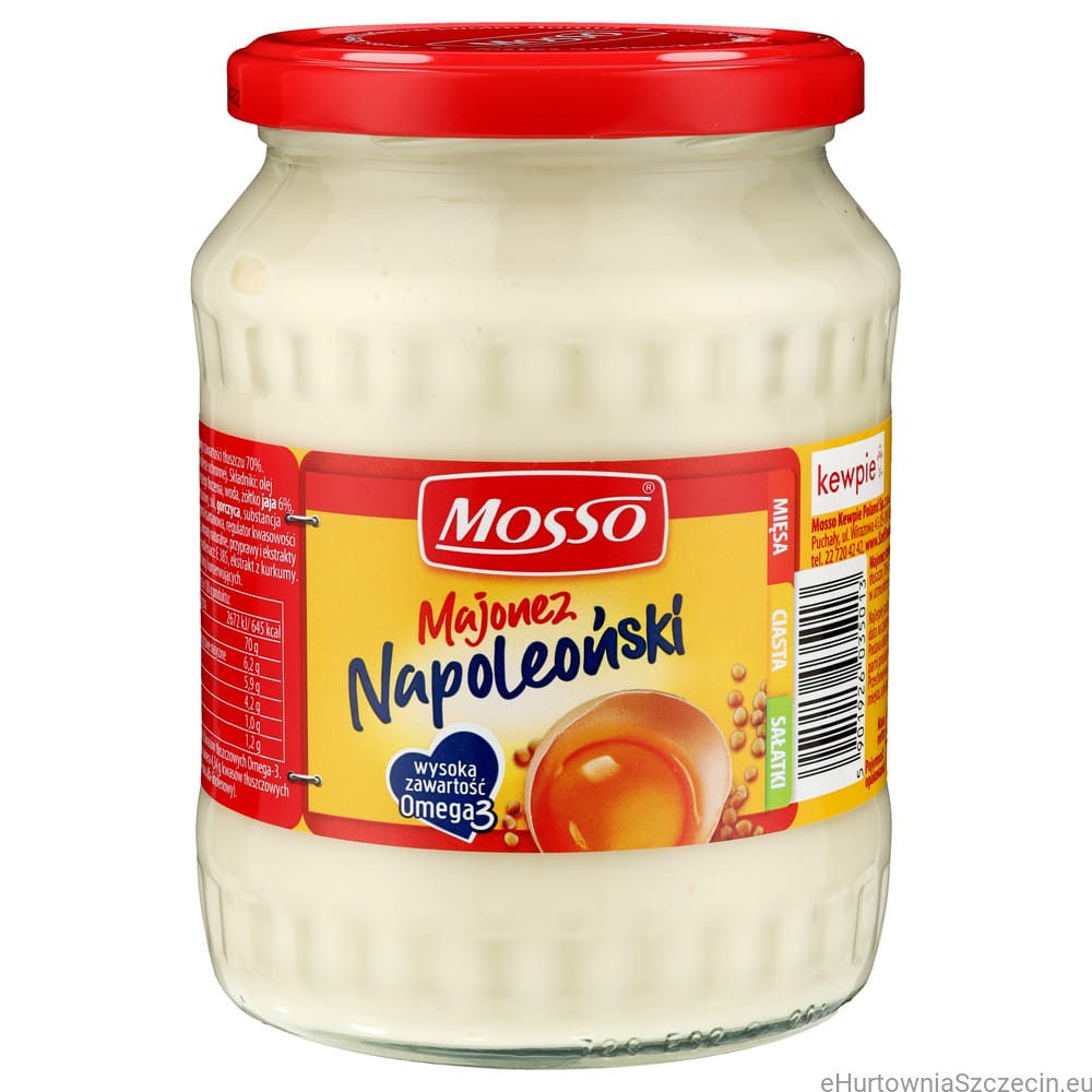 MOSSO MAJONEZ NAPOLEOŃSKI 720ML eHurtowniaSzczecin.eu