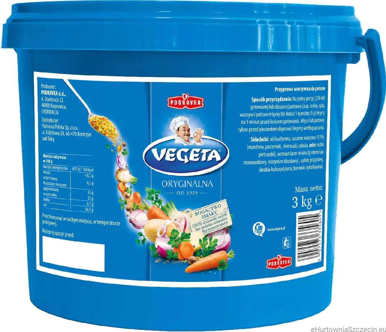 VEGETA ORYGINALNA 3KG eHurtowniaSzczecin.eu