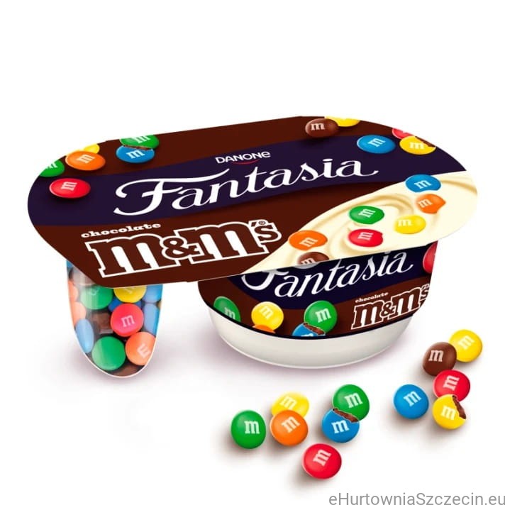 DANONE FANTASIA JOGURT WANILIA M&M 120G eHurtowniaSzczecin.eu